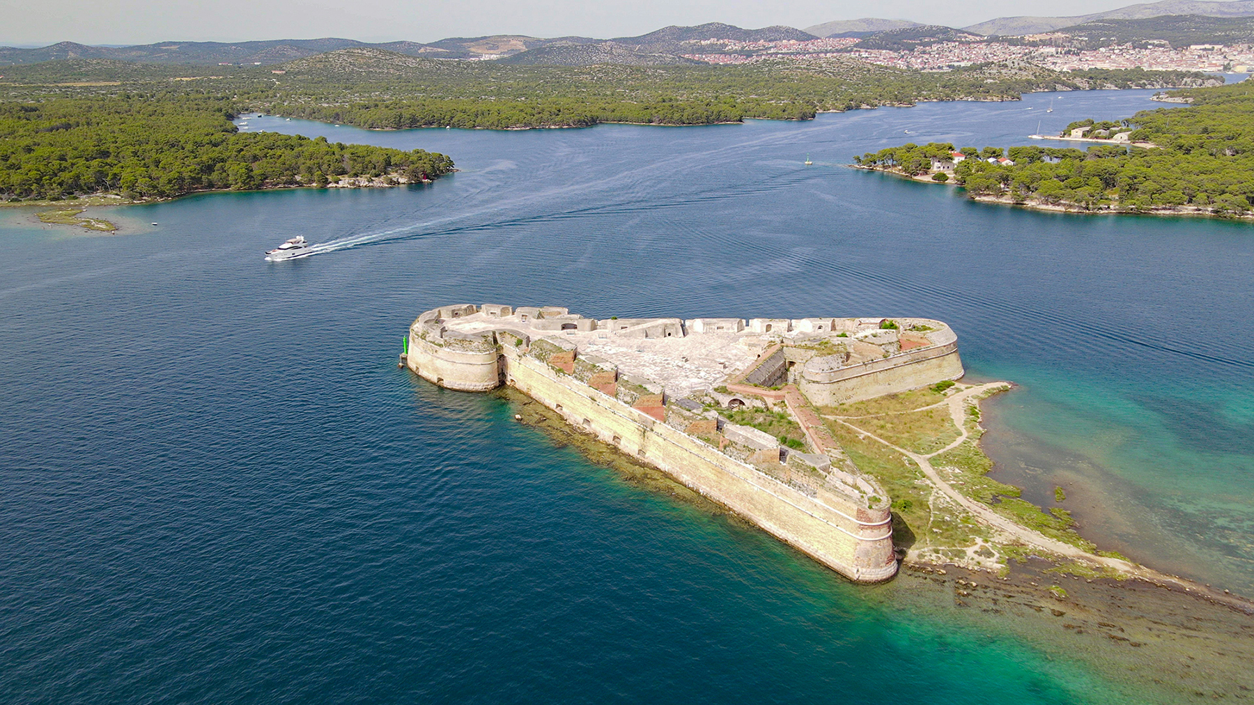 Festung Hl. Nikolaus in Sibenik | von Kroati.de √