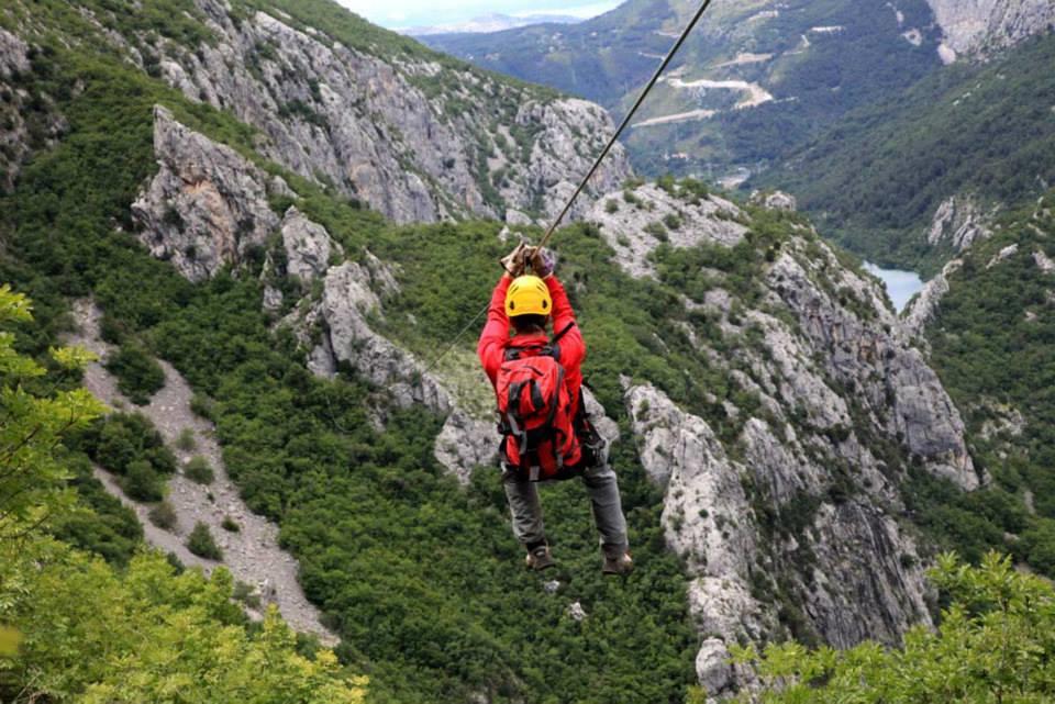 Zipline in Omis