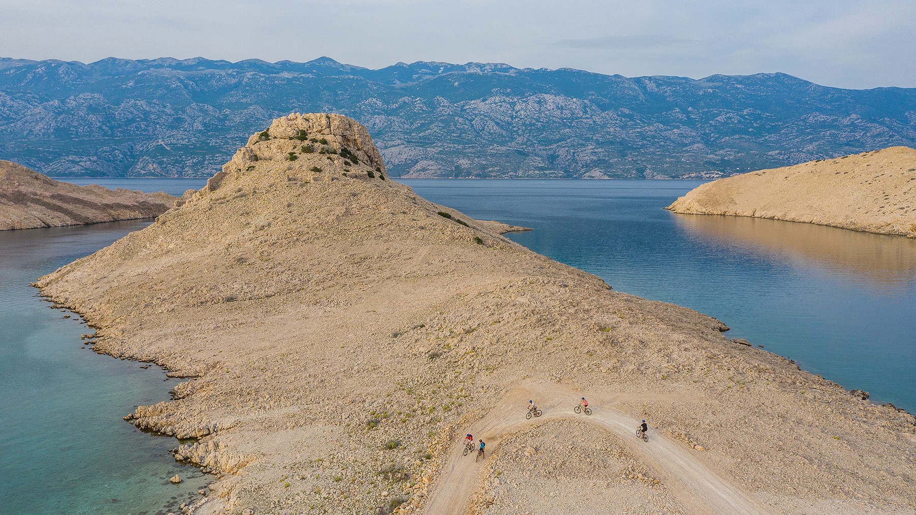 Radroute Svetojanj bei Stara Novalja- von Kroati.de √