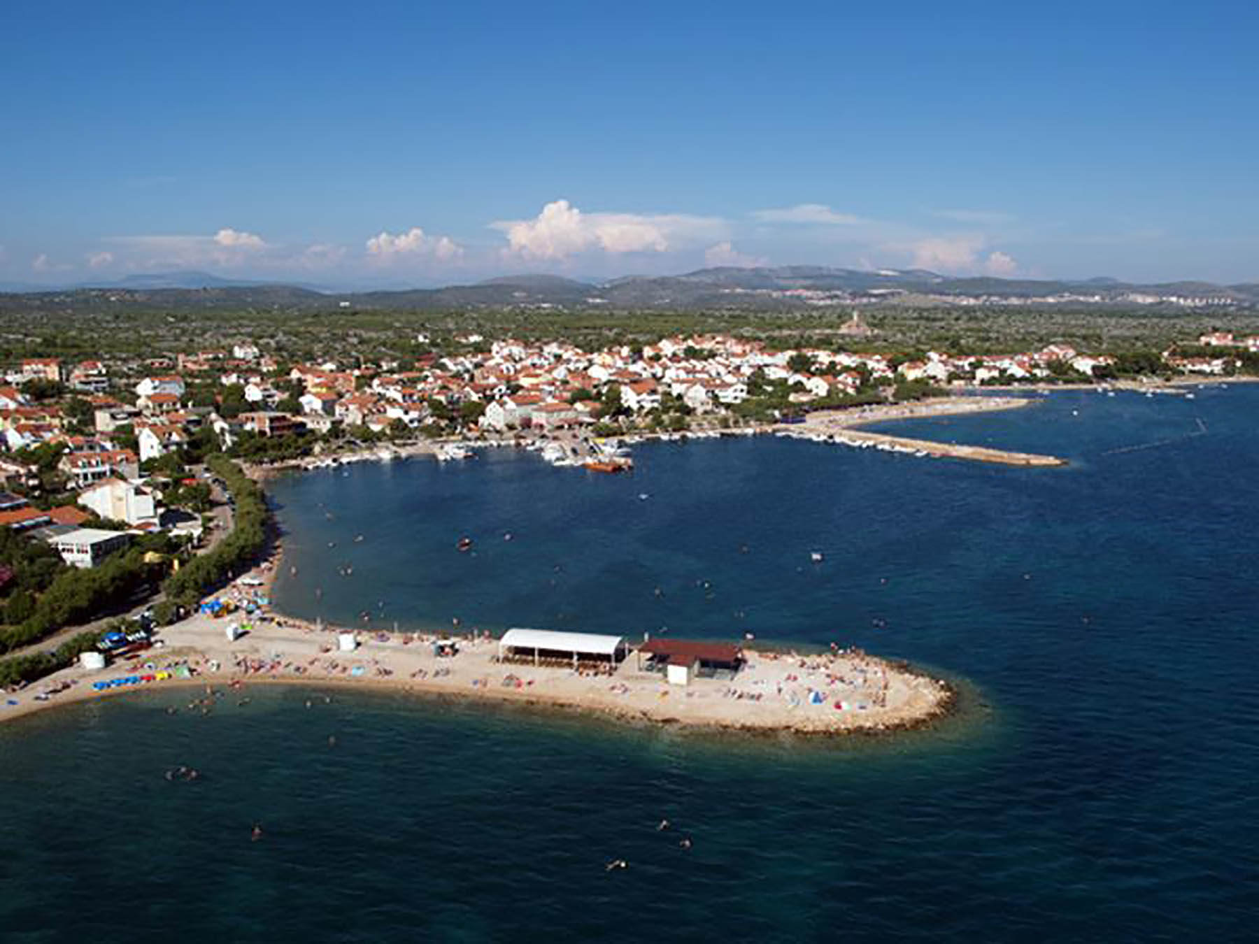 Radroute Vodice - Srima | von Kroati.de √