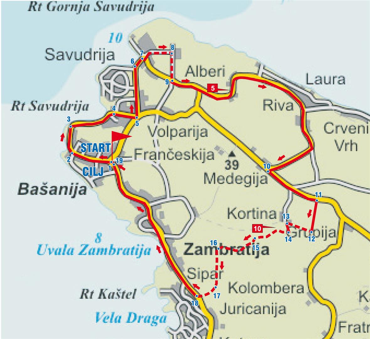 Radroute Riviera der Gaumenfreuden und Tradition | Fahrradtour bei ...