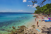 Strand Punta Rat (Dugi Rat) - Brela | Kroati.de √