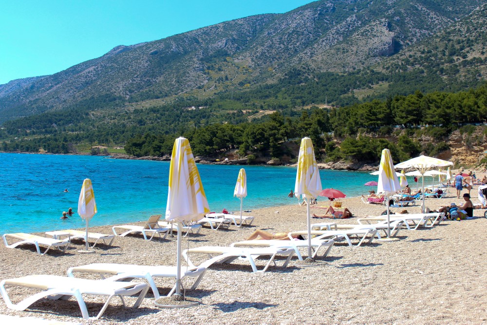 Strand Zlatni Rat - Goldenes Horn von Bol | Kroati.de √