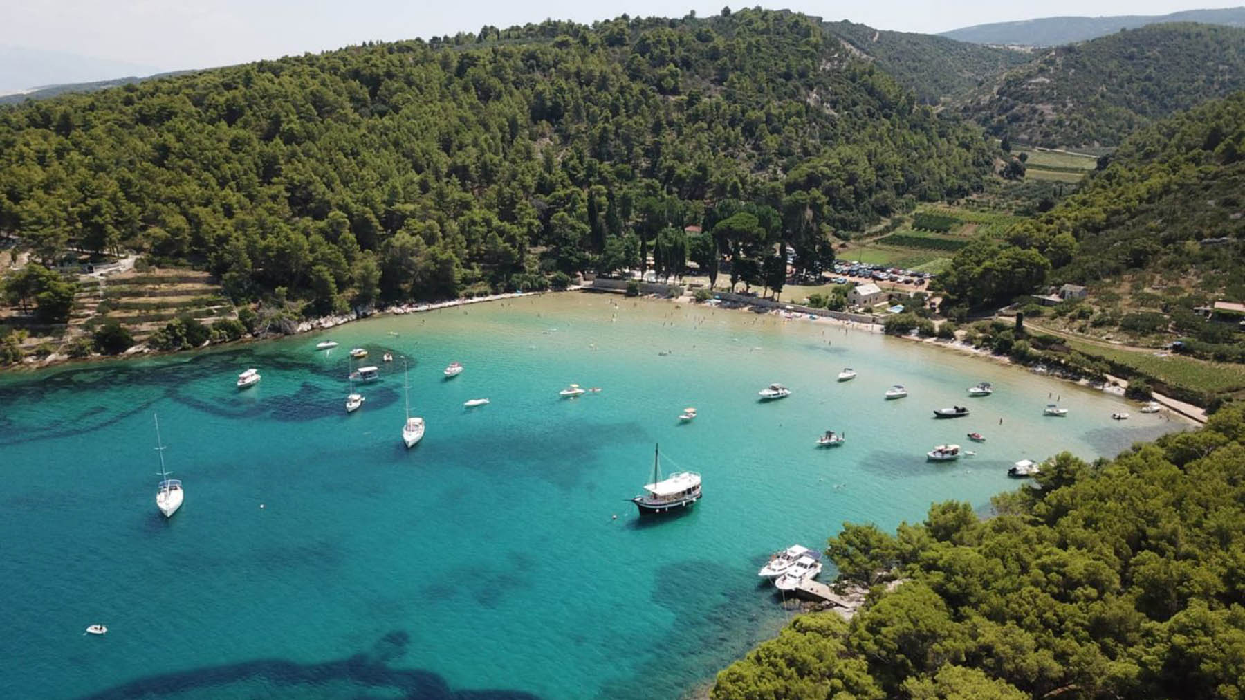 Strand Lovrecina auf der Insel Brac | Kroatien Strände √