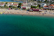 Stadtstrand Prosika in Pag - Strandführer von Kroati.de √