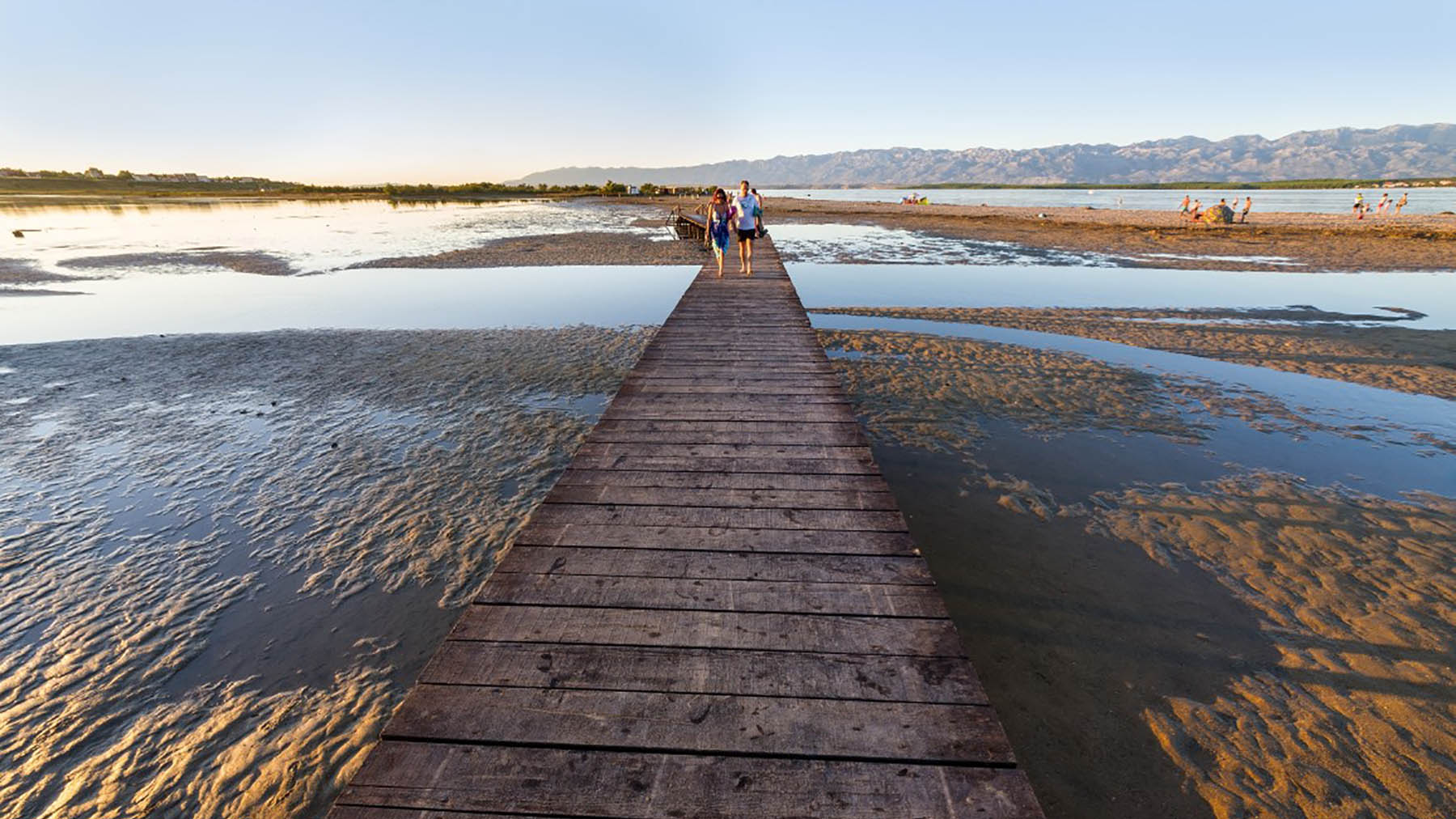 Sandstrand Kraljicina in Nin - Kroatien | Kroati.de