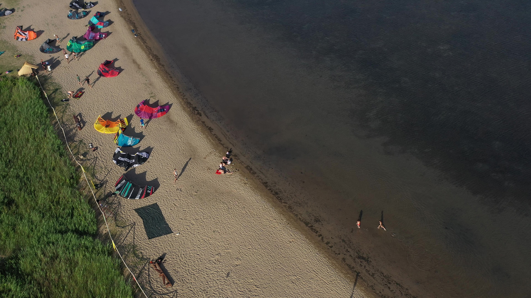 Sandstrand Usce Neretve in Ploce - Kroatien Strände √