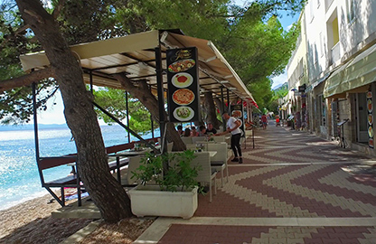 Strand Lucica in Tucepi - Strandführer von Kroati.de √