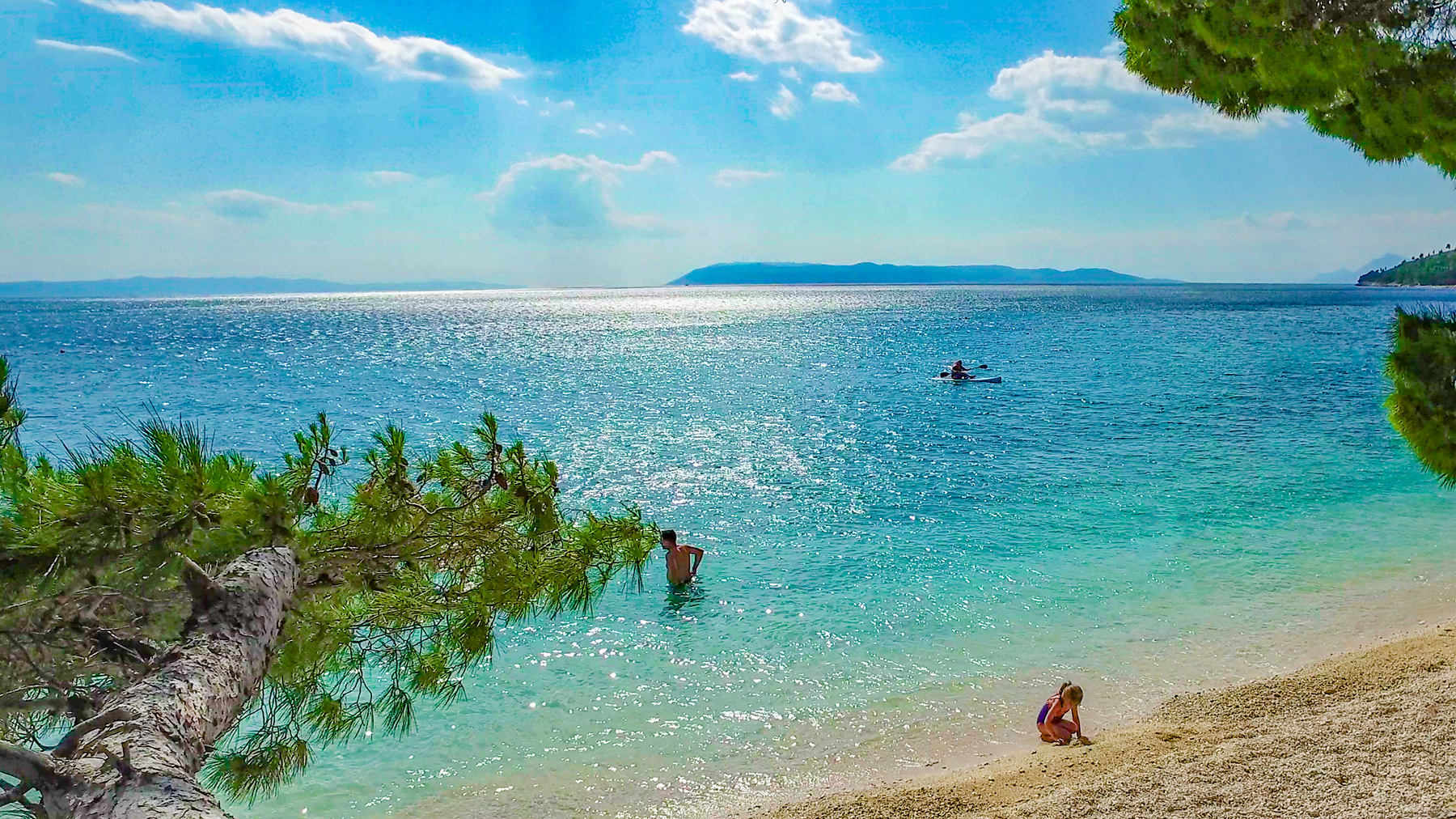 Strand Lucica in Tucepi - Strandführer von Kroati.de √