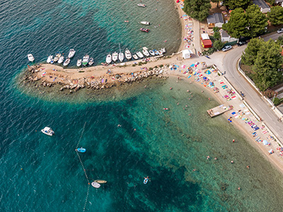 Die schönsten Strände in und um Vodice - von Kroati.de √