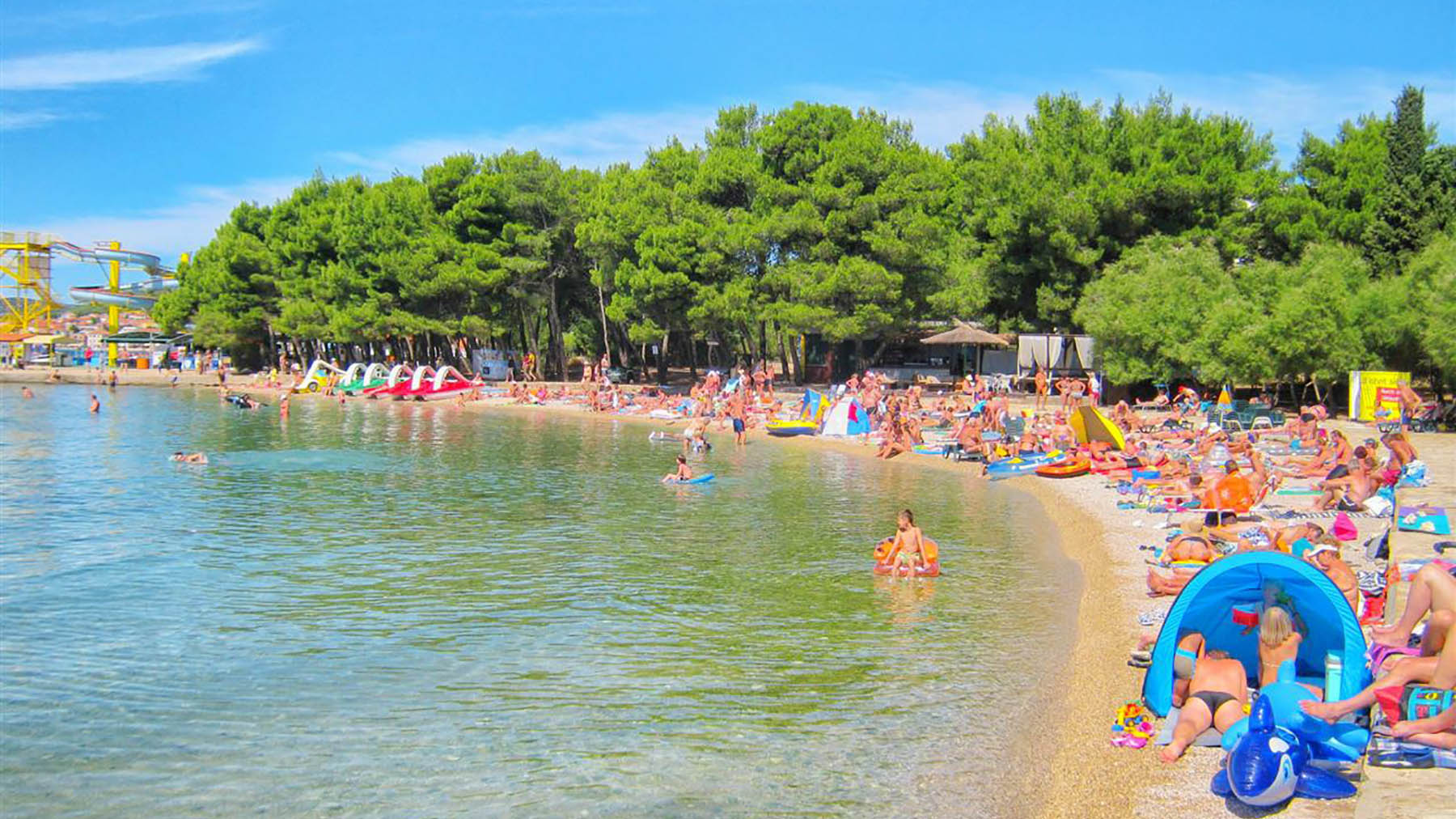 Strand Imperial in Vodice | Kroatien Strände √