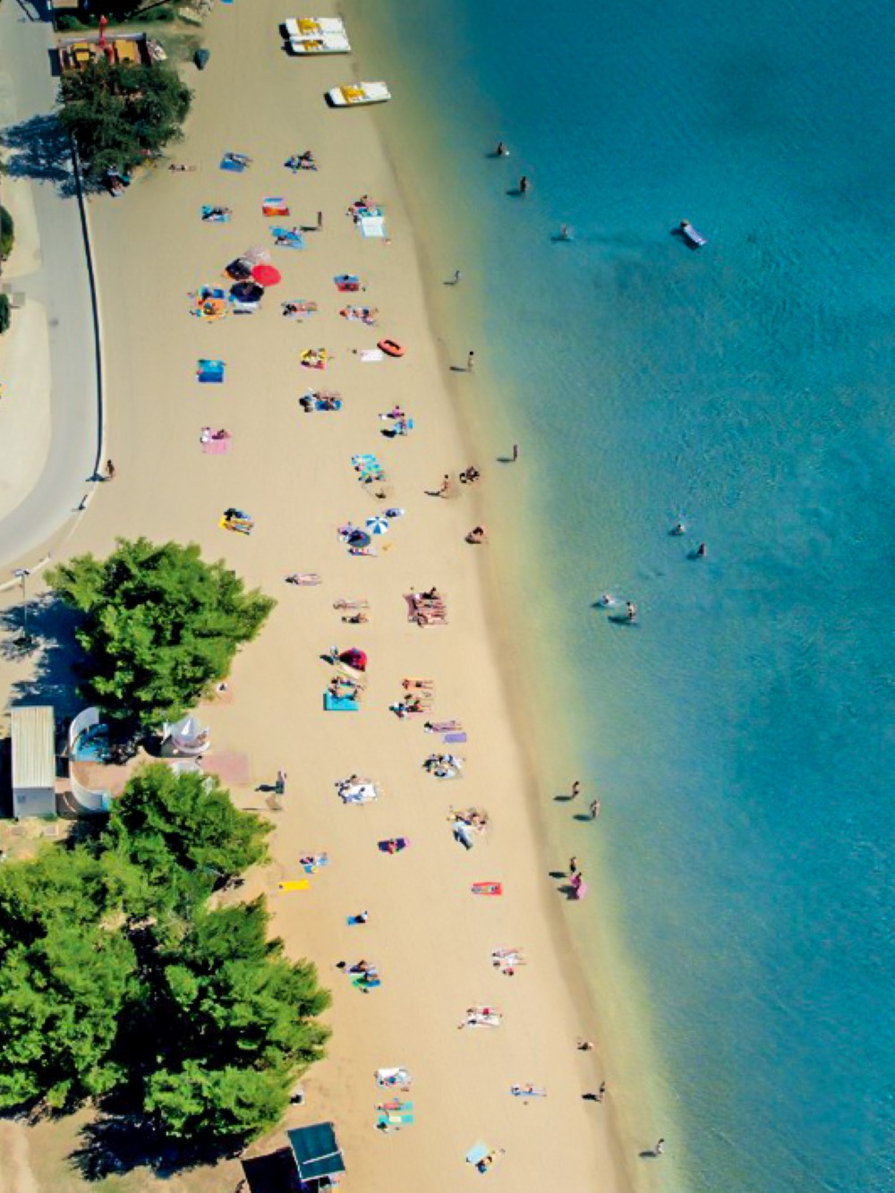 Strand Bijeca in Medulin | Kroatien Strände √