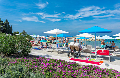 Die schönsten Strände in und um Porec - Kroati.de √