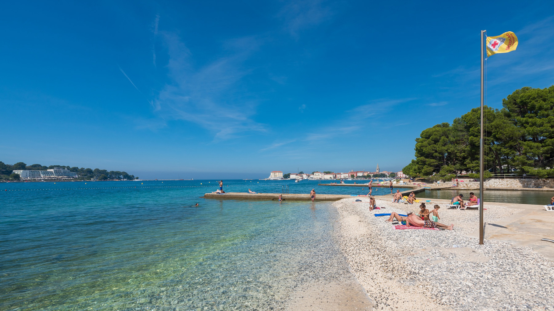 Die schönsten Strände in und um Porec - Kroati.de √