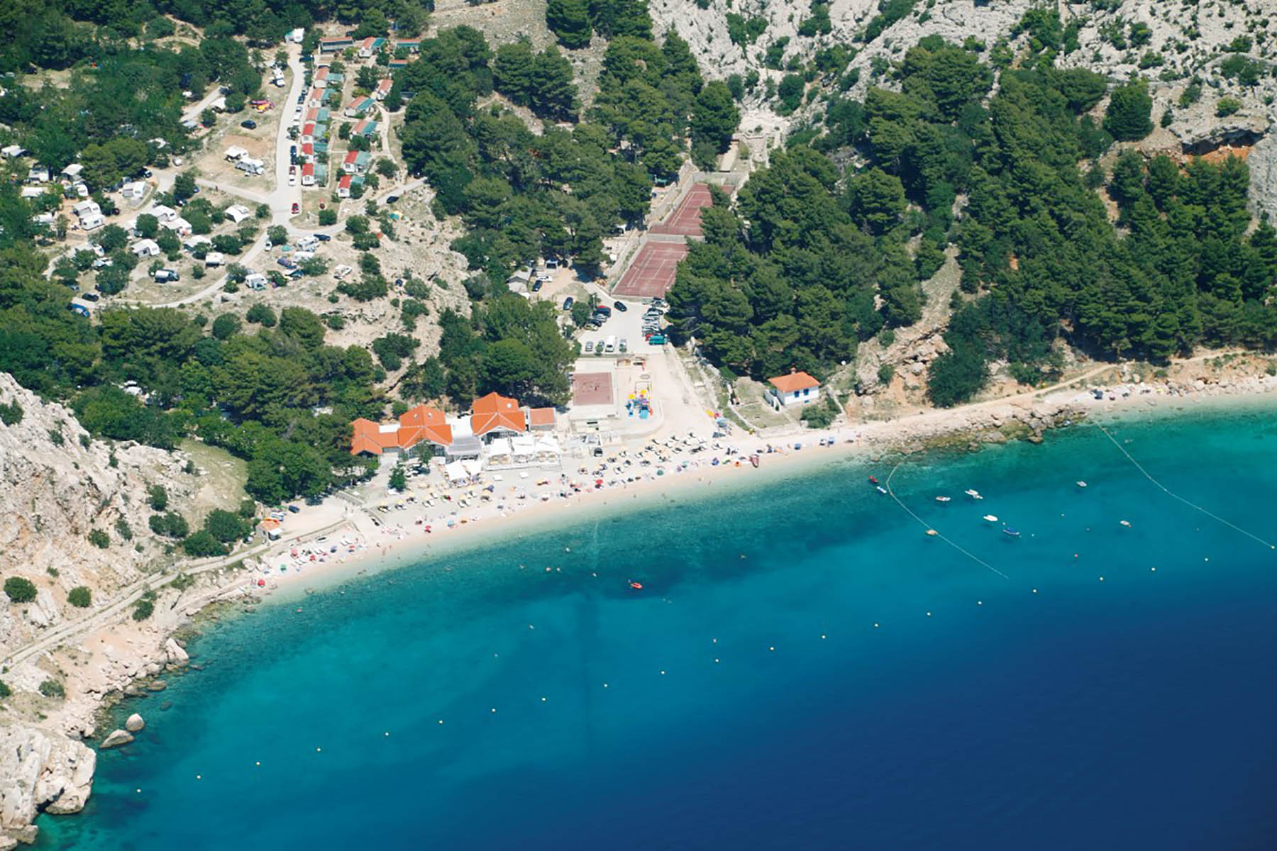 FKK Strand Bunculuka - Baska | Strandführer Kroati.de √