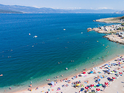 Strände Insel Krk - Kroatien Reiseführer - von Kroati.de √