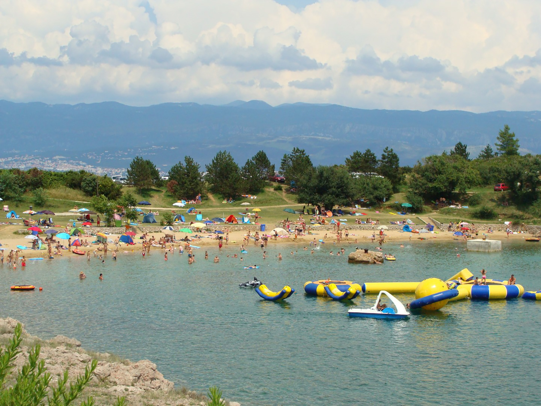 Sandstrand Sveti Marak - Insel Krk - Kroatien √