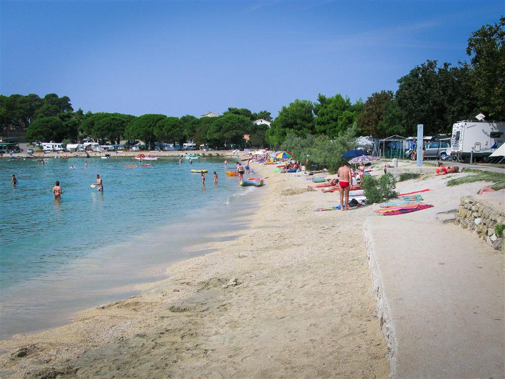 Die Badebuchten Padova I-III auf der Insel Rab √