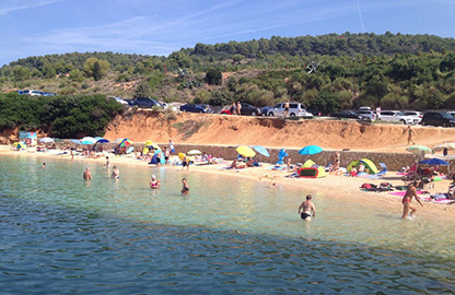 Strand Pudarica - Insel Rab - Kroatien | Kroati.de √