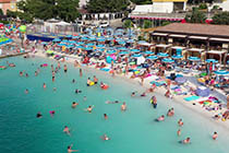 Strand Rokan in Selce | Strandführer √ - Kroati.de