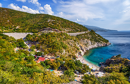Strand Ujča bei Senj - Kroatien | Kroati.de