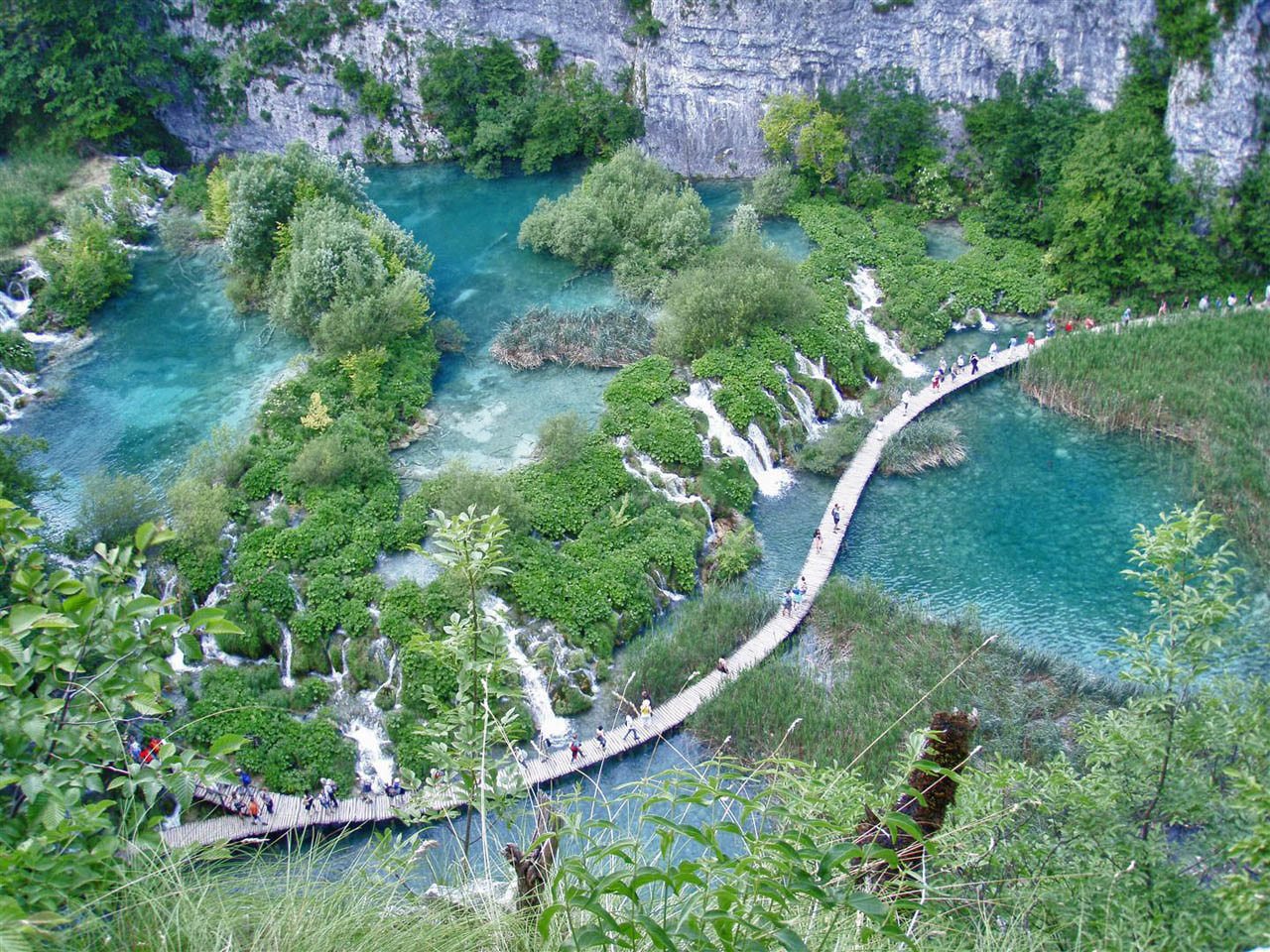 Stilvolle Plitwitzer Seen Eintritt Bild