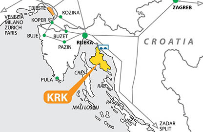 Krk (Stadt) - Kroatien Reiseführer - von Kroati.de √
