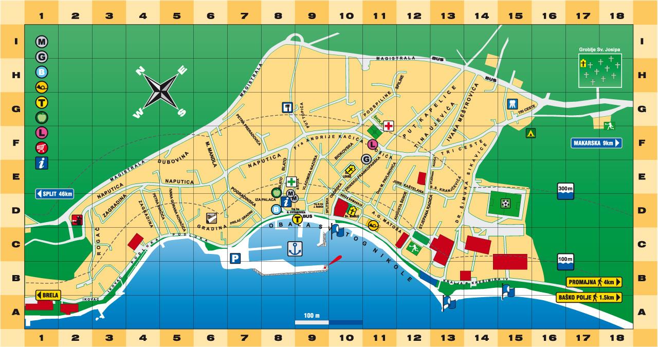 Baska Voda | Kroatien Reiseführer √ - Kroati.de