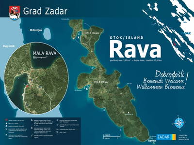 Insel Rava - Kroatien Reiseführer - von Kroati.de √