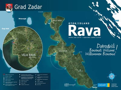 Insel Rava - Kroatien Reiseführer - von Kroati.de √
