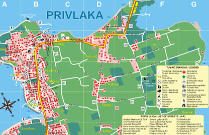 Privlaka - Kroatien Reiseführer - von Kroati.de √