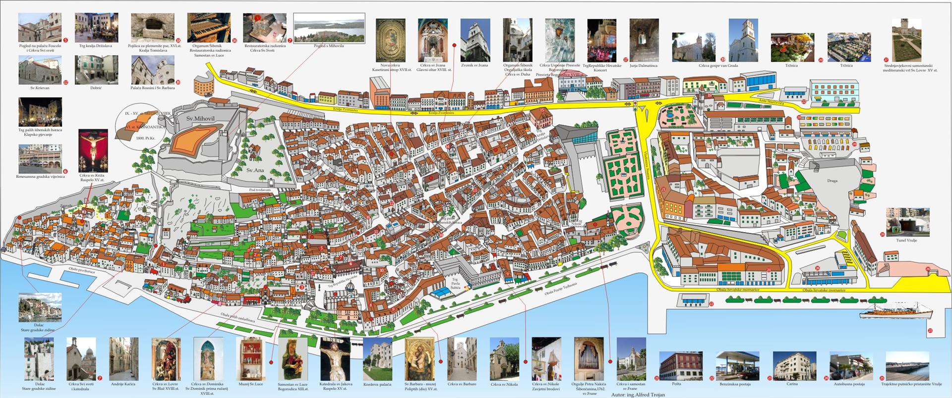 Sibenik | Kroatien Reiseführer √ - Kroati.de